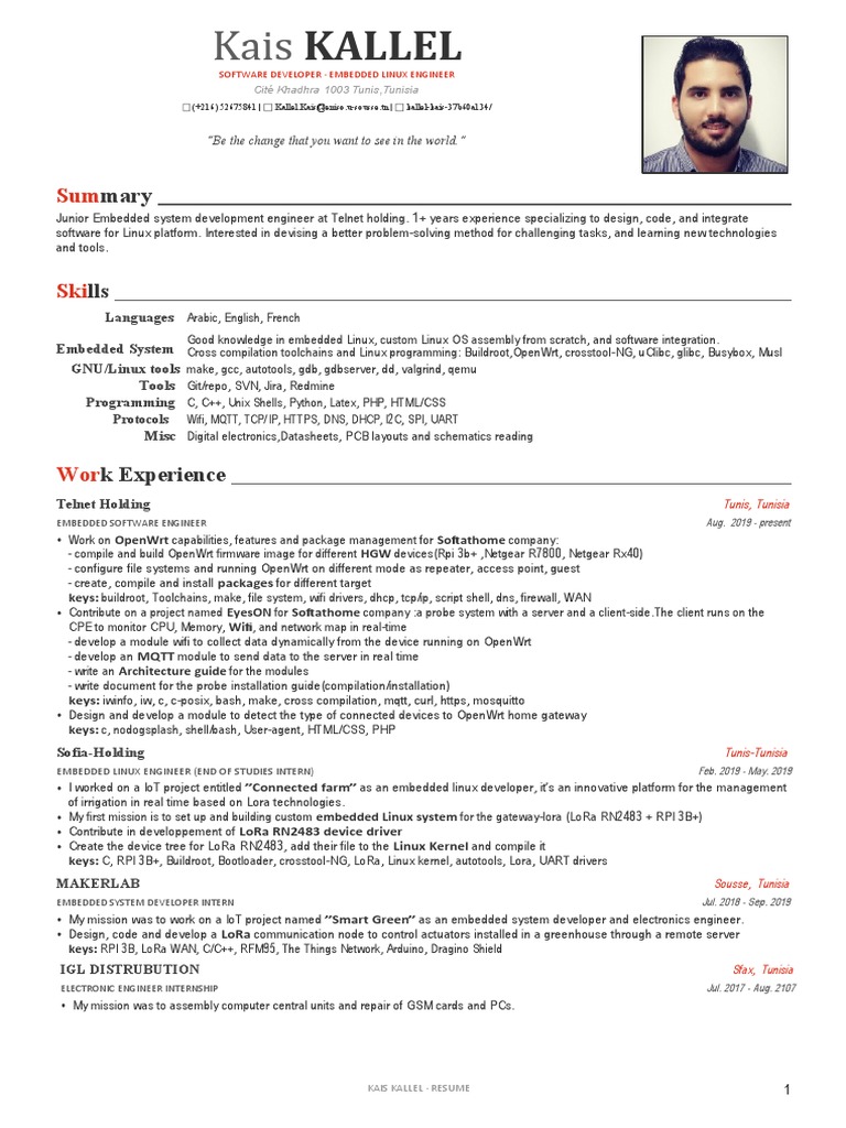 Kallel: Languages Embedded System GNU/Linux Tools Tools Programming Protocols Misc | Download ...