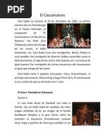 Guion El Cascanueces | PDF | El cascanueces | Navidad
