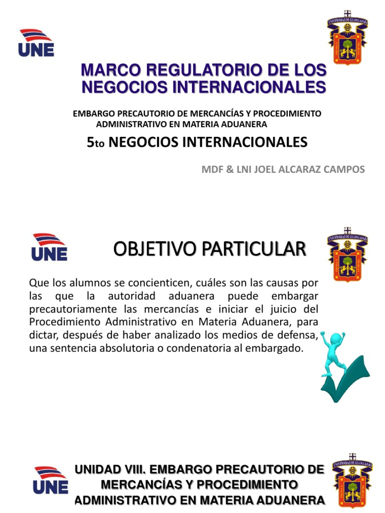 Embargo Precautorio de Mercancias y PAMA | PDF | Justicia | Crimen y ...