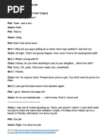 Modern Family Season 1 Script (ALL) | PDF | Family | Society