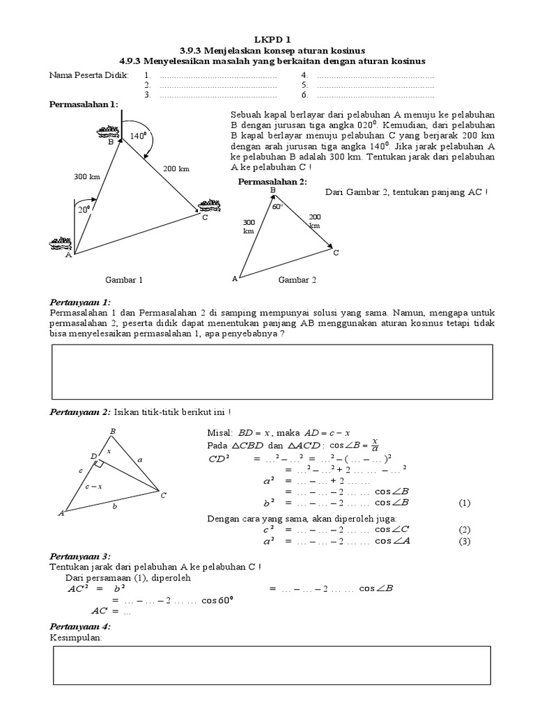 0.LKPD-1 UP-10 (Peserta Didik) | PDF | Metode & Bahan Ajar