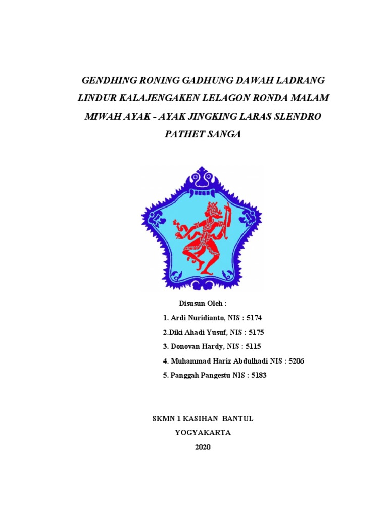 Gendhing Roning Gadhung-1-1 | PDF
