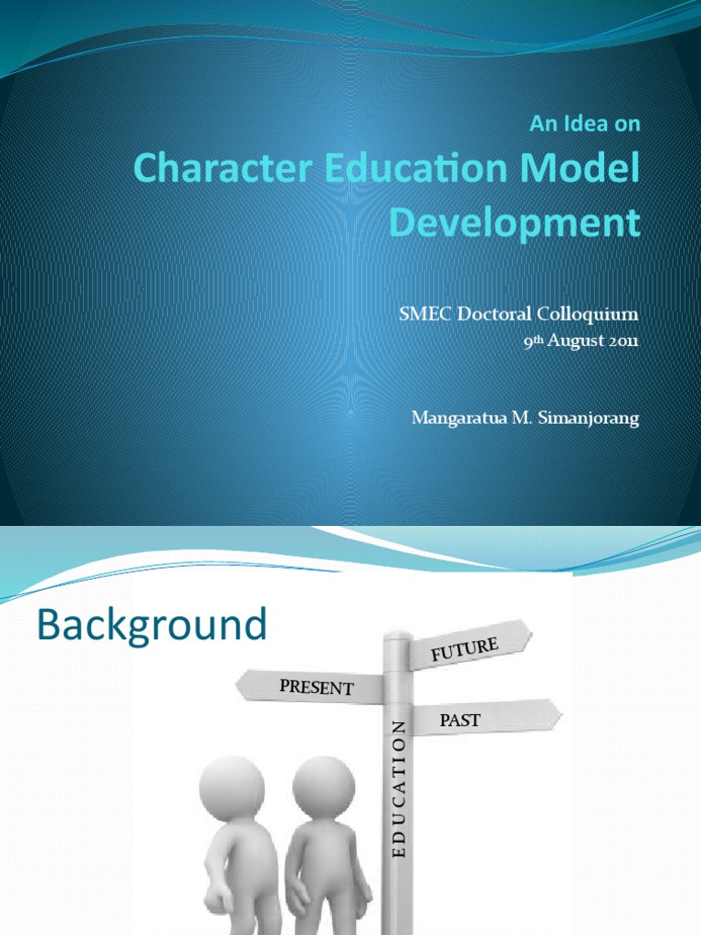 Character Education Model Development: An Idea On | PDF | Value (Ethics ...