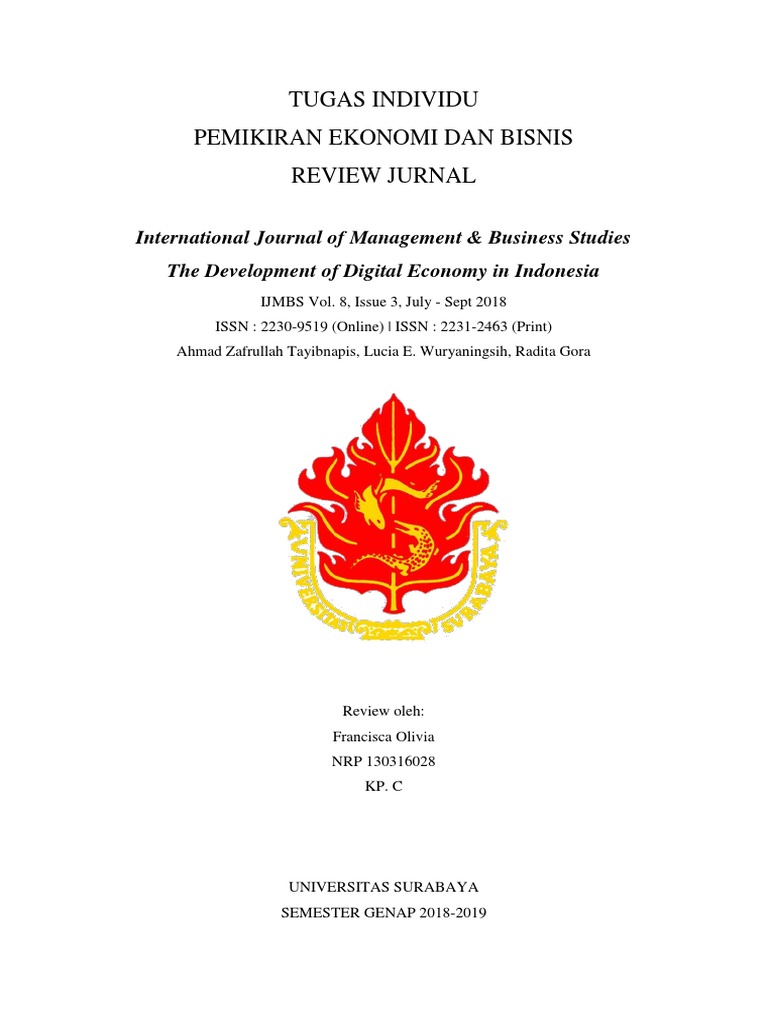 Perkembangan Ekonomi Digital Indonesia | PDF | Bisnis | Ilmu Sosial