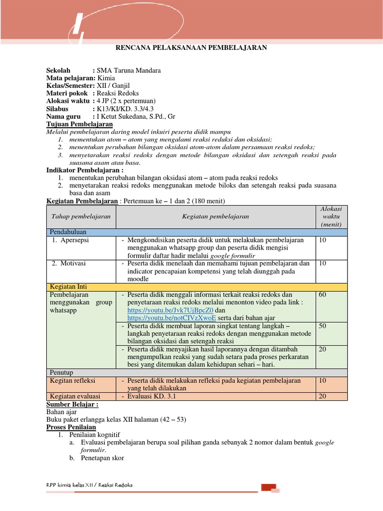 Ref rpp1 | PDF | Sains & Matematika