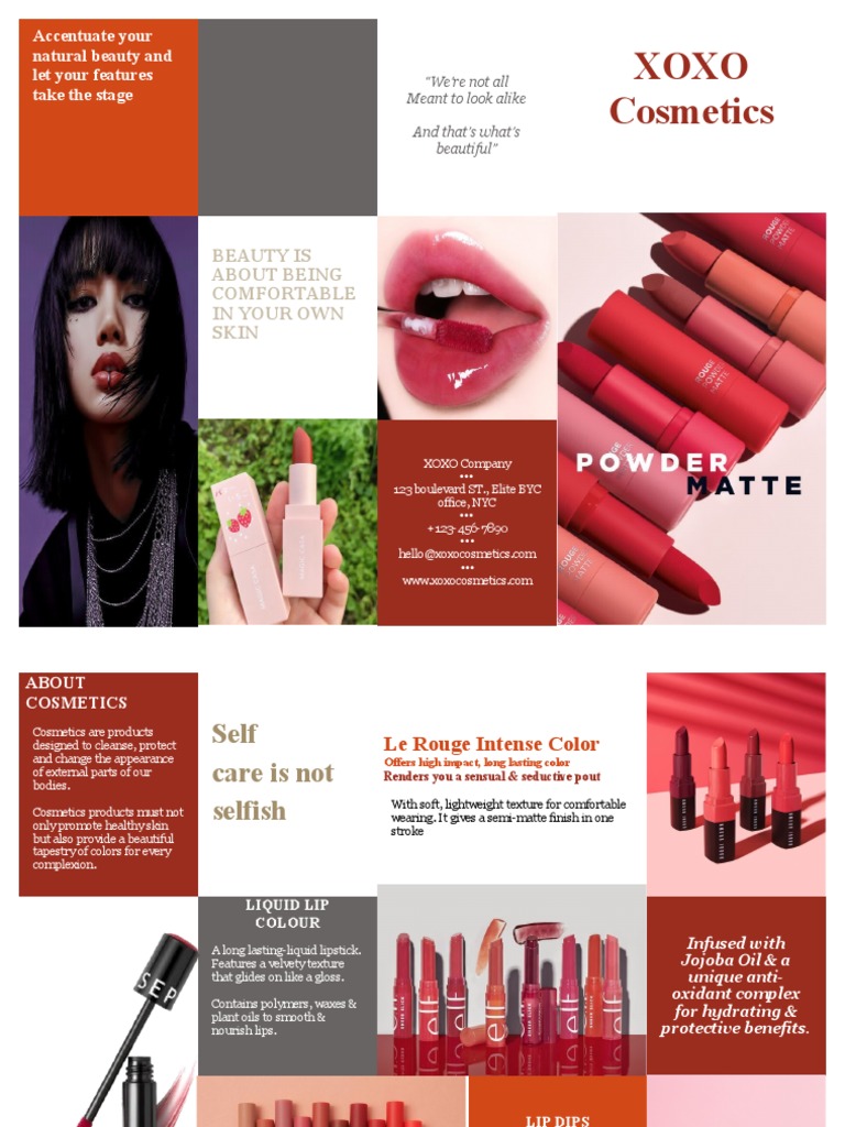 Xoxo Cosmetics: Accentuate Your Natural Beauty and Let Your Features ...