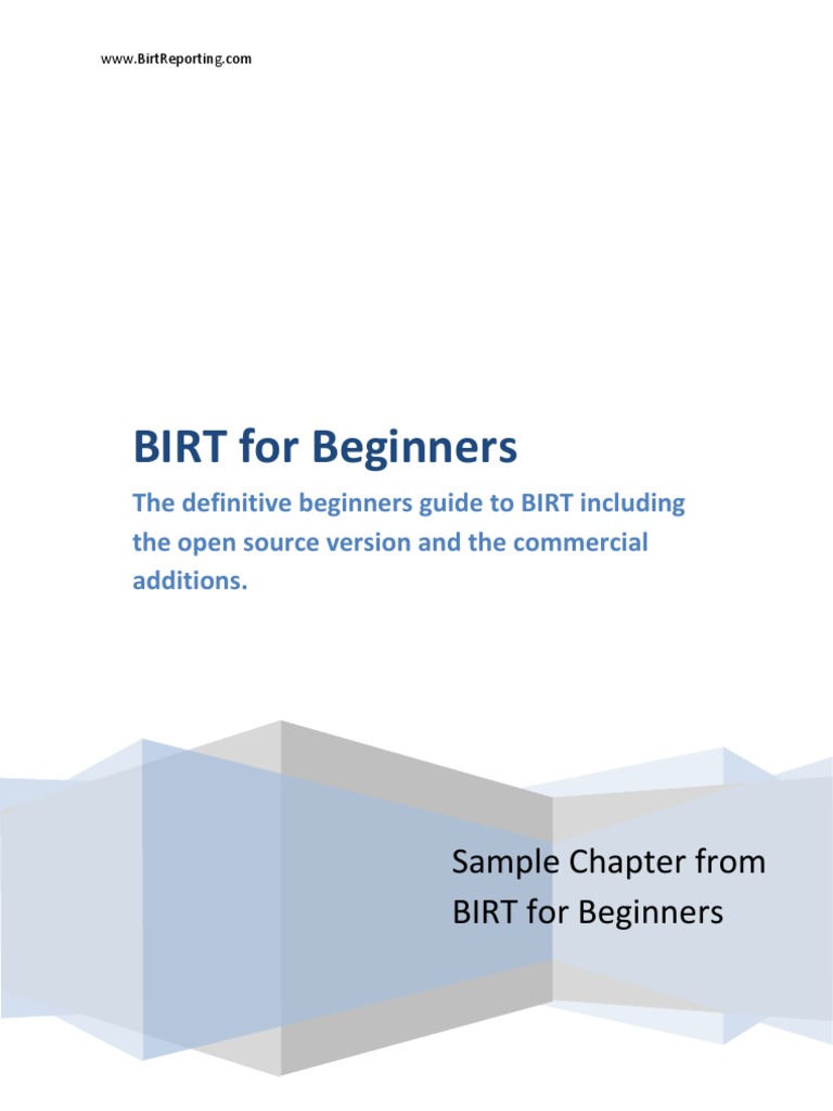 BIRT For Beginners Free Sample Chapter | PDF | Eclipse (Software ...