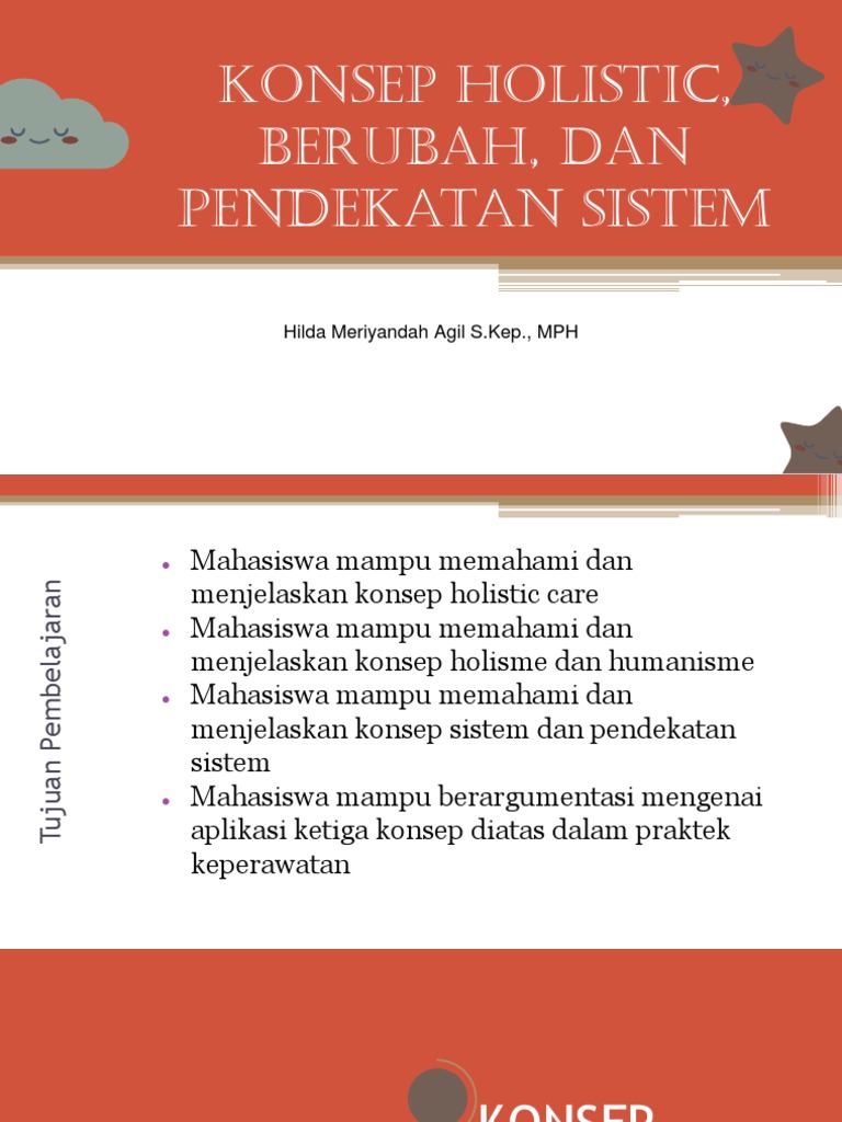Konsep Holistik | PDF | Karier & Perkembangan