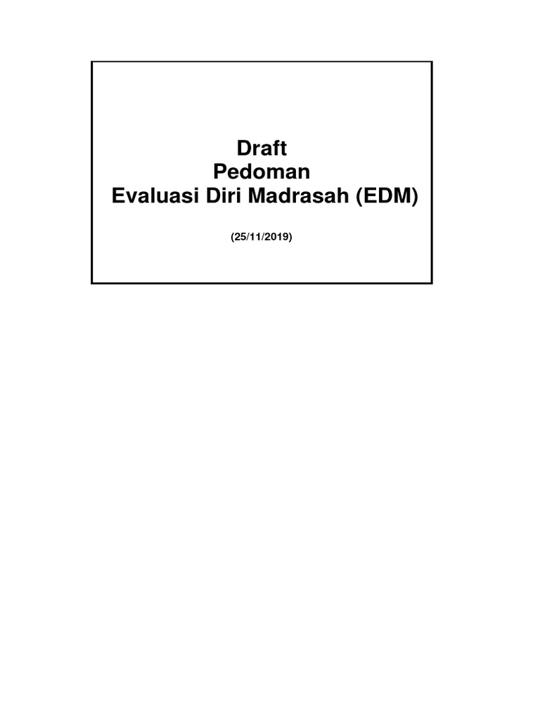 Instrumen EDM&RKAM | PDF