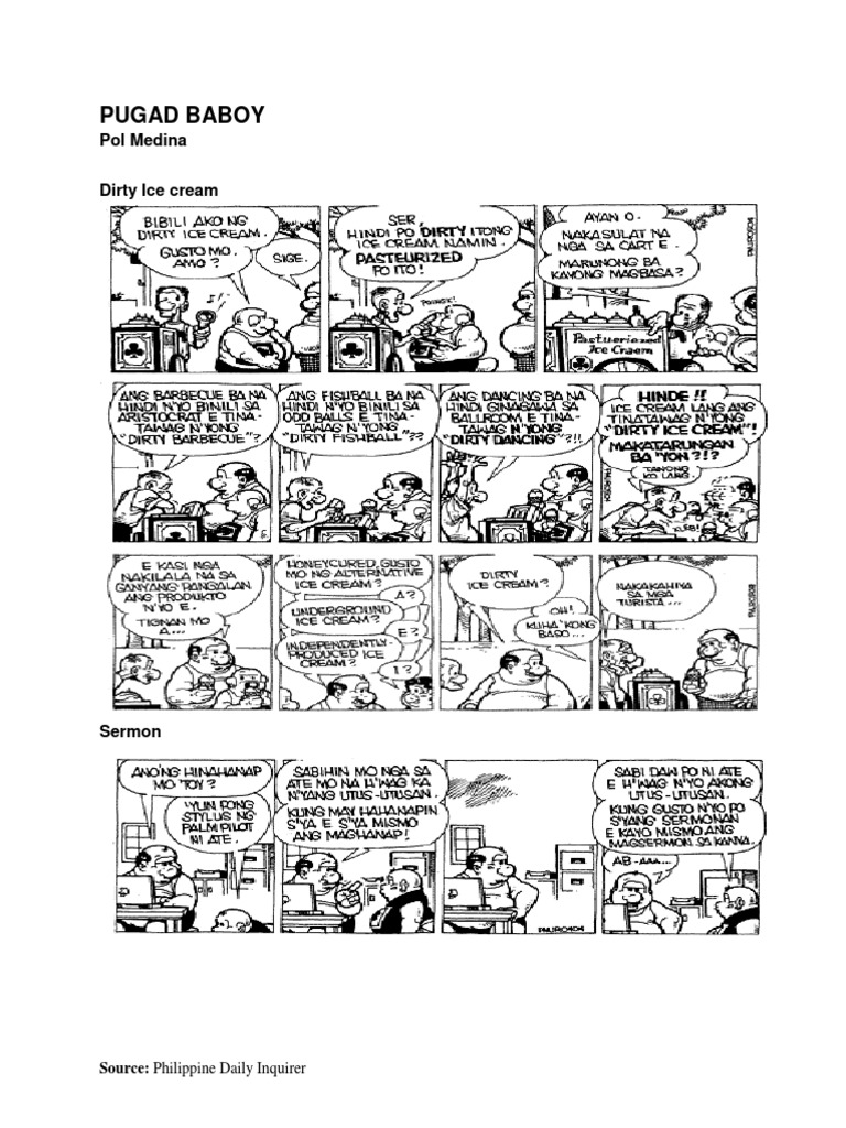 Pugad Baboy: Filipino Comic Insights | PDF