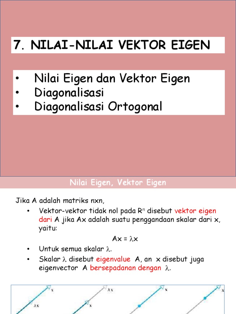 11.nilai Eigen Vektor Eigen | PDF