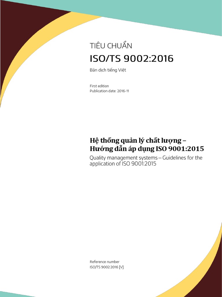 Iso 9002 2016 (V) | PDF