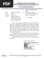 Surat Edaran Pengesahan RKAS ARKAS Tahun Anggaran 2025 | PDF