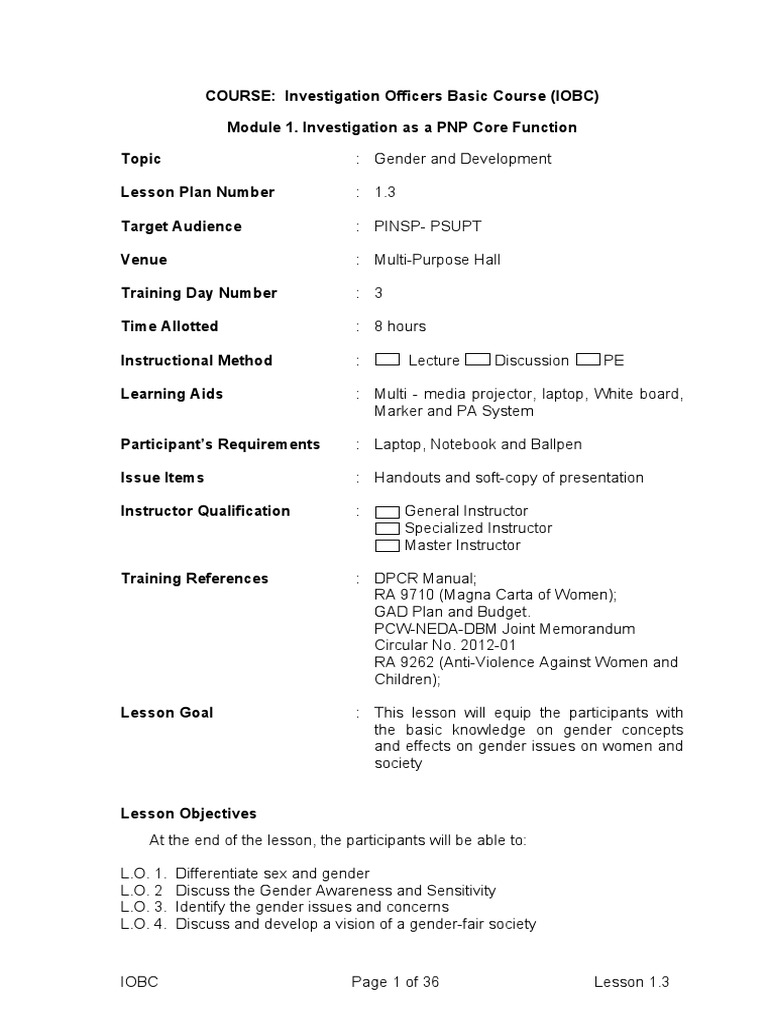 Gender and Development | PDF | Gender | Gender Studies