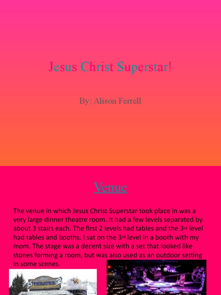Review of Jesus Christ Superstar Musical | PDF | Jesus | New Testament ...