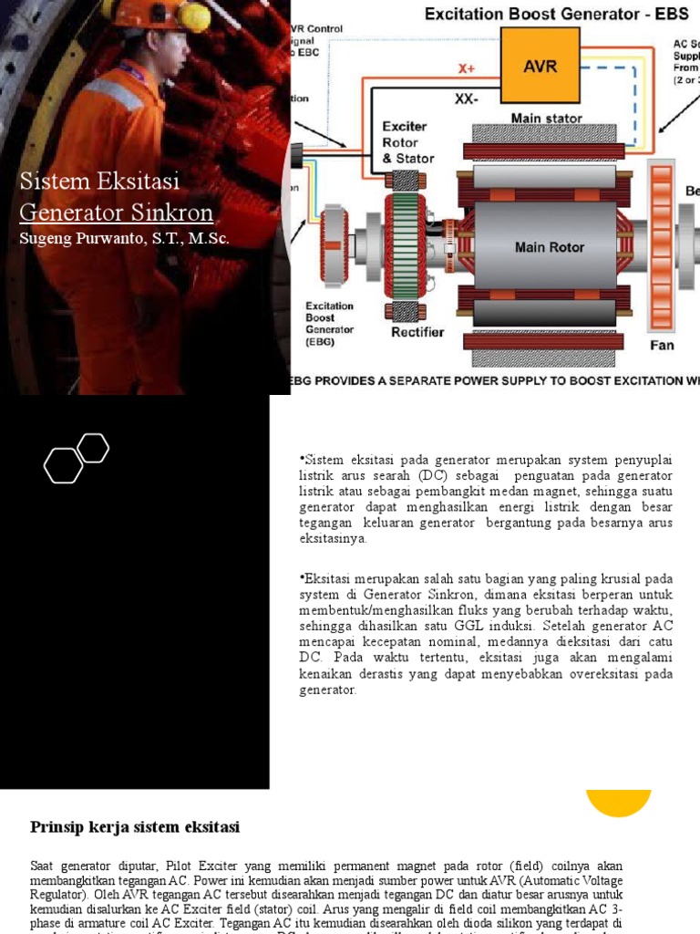Pertemuan 13 Sistem Eksitasi Generator Sinkron | PDF