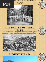 Battle of Tirad Pass | PDF | Battles | Philippines