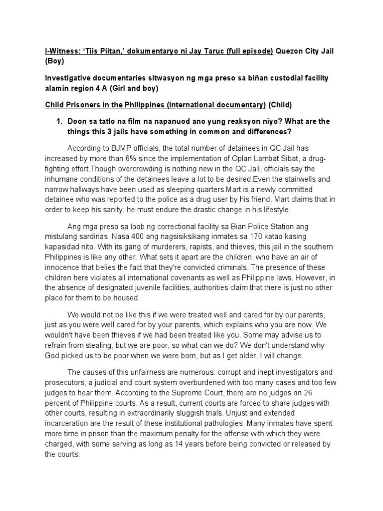 Activity 3 Therapeutic Modalities | PDF | Prison | Remand (Detention)