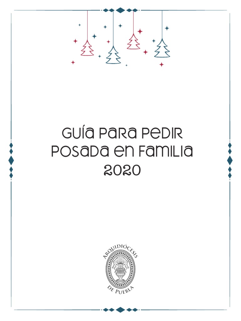 Guía de Posadas Familiares 2020 | PDF | María, madre de Jesús | Cristo (título)