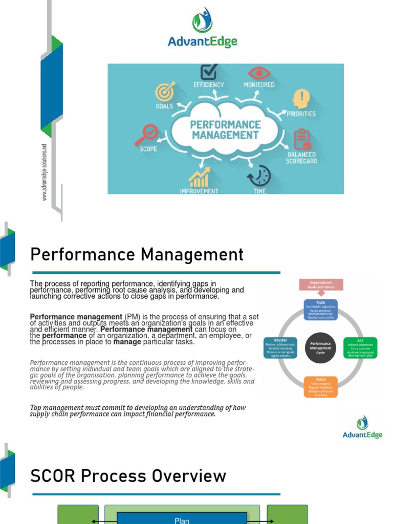 Supply Chain Performance Management | PDF | Performance Indicator ...