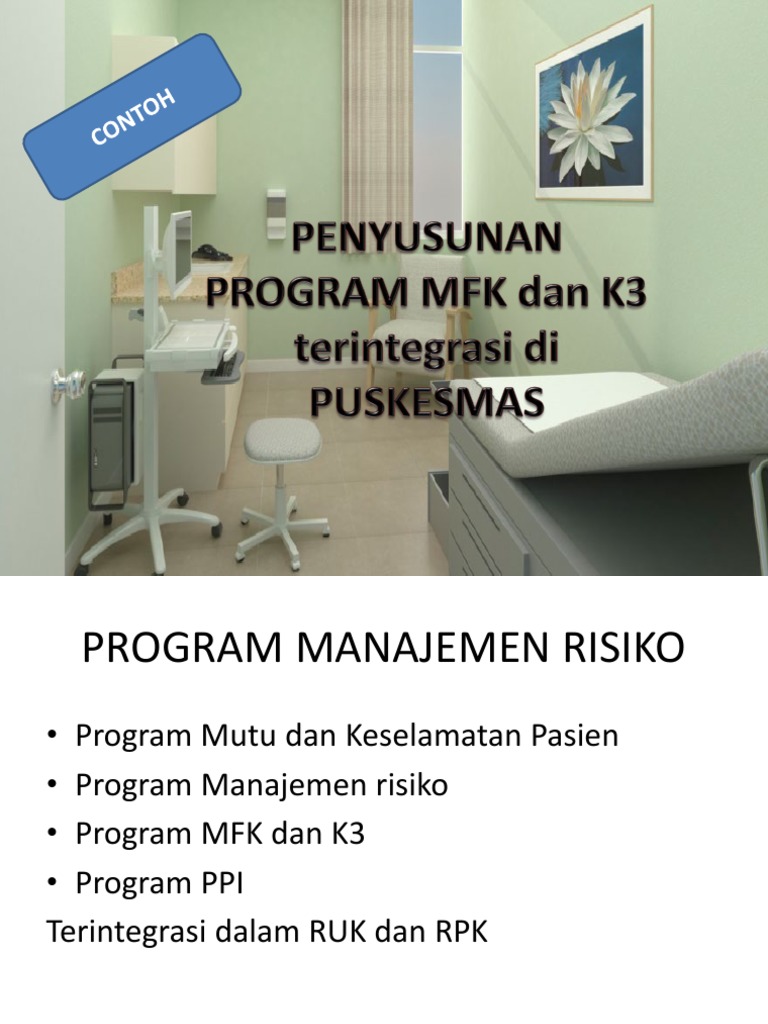 4, Program MFK K3 Terintegrasi Di Puskesmas | PDF