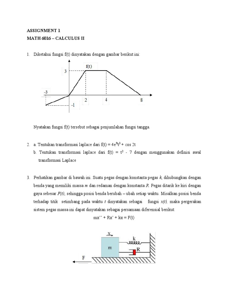 Assignment - Calculus II | PDF