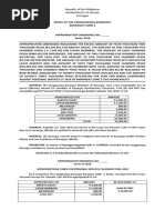 Resolution #22 SB APPROVAL SUPPLEMENTAL BUDGET | PDF | Philippines ...