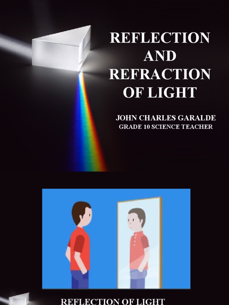 Science 10 - Reflection and Refraction of Light | PDF | Reflection ...