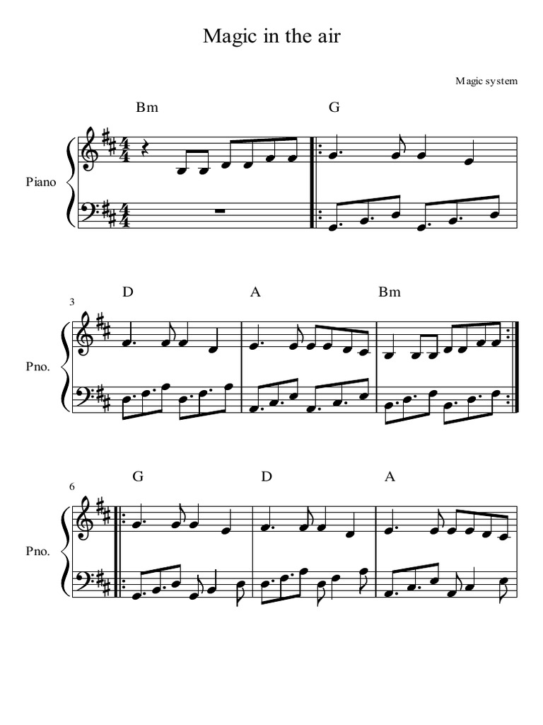 Magic in The Air | PDF