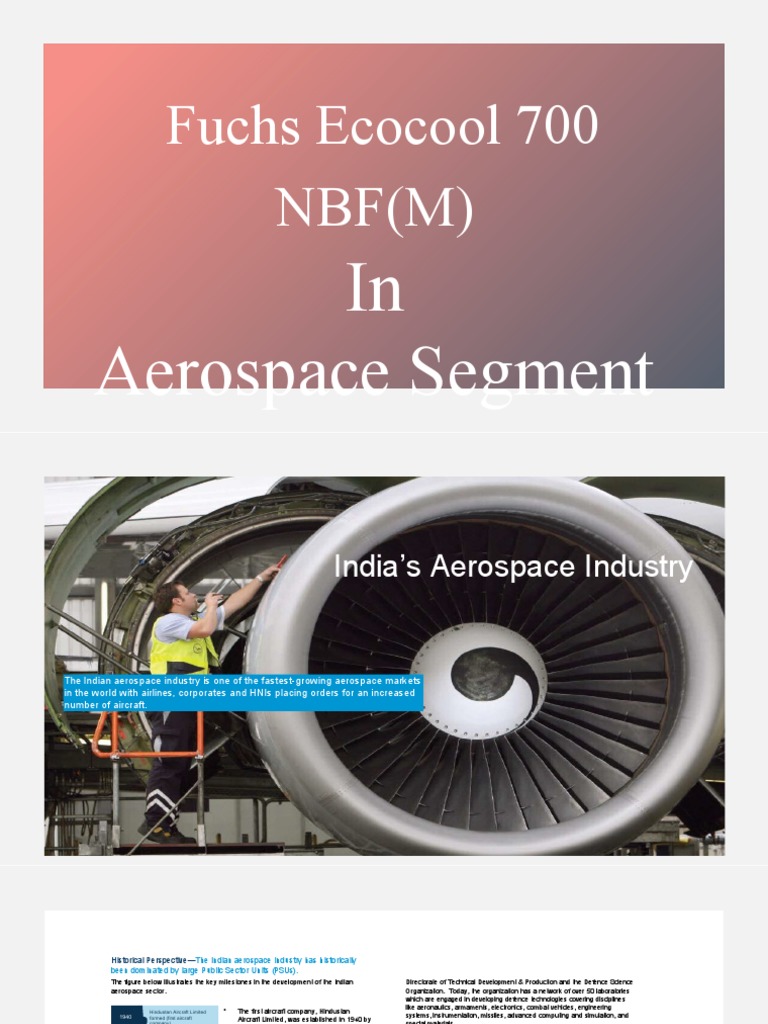 Fuchs Ecocool 700 NBF (M) : in Aerospace Segment | Download Free PDF ...