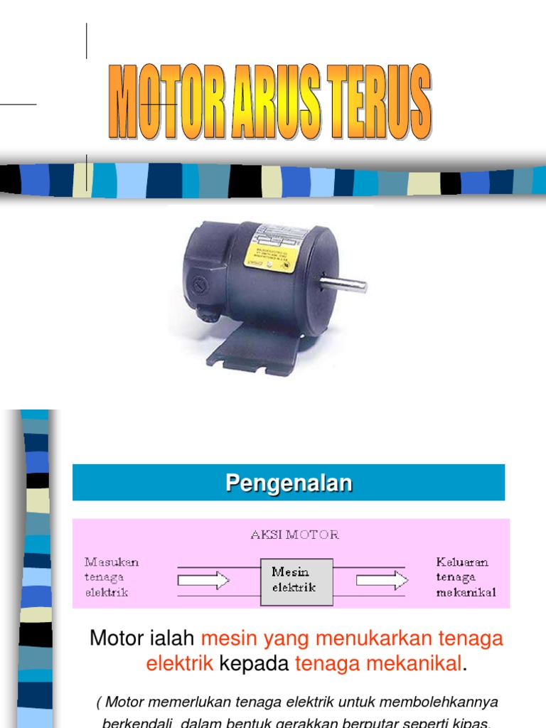 Motor Arus Terus | PDF