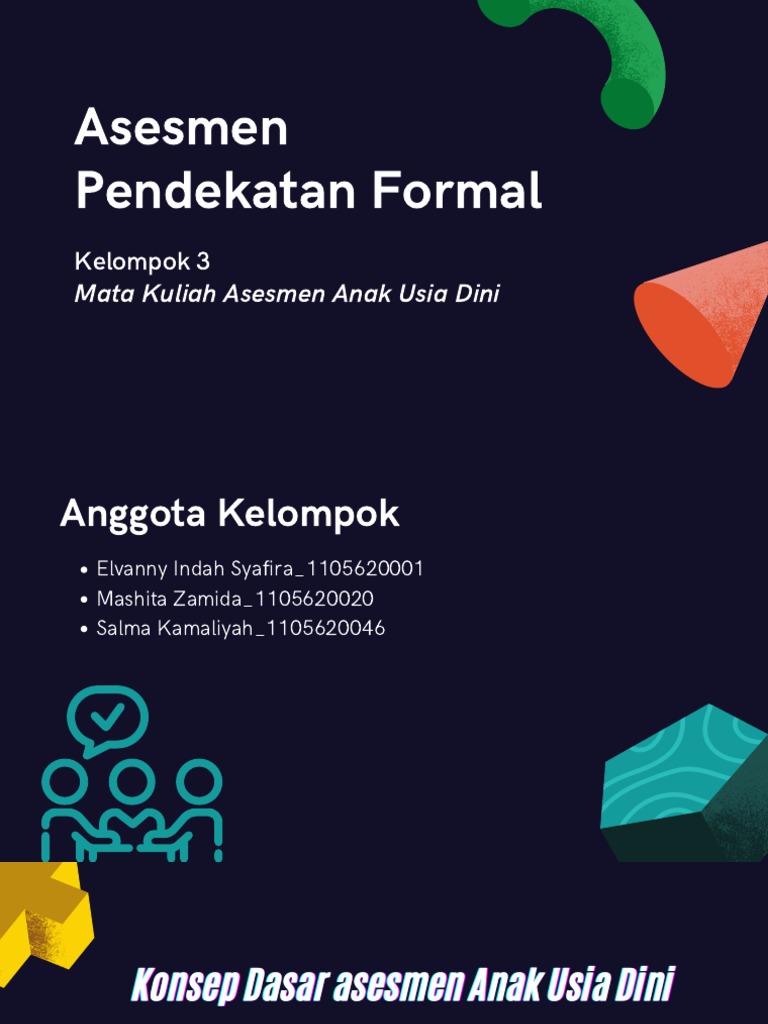Kel 3 - Asesmen Formal | PDF