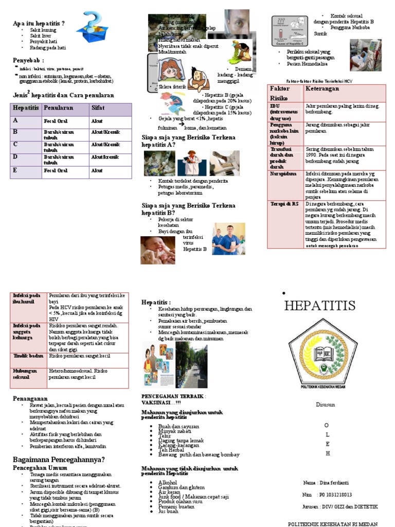 Leaflet Hepatitis | PDF