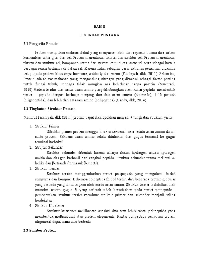 Denaturasi Protein | PDF