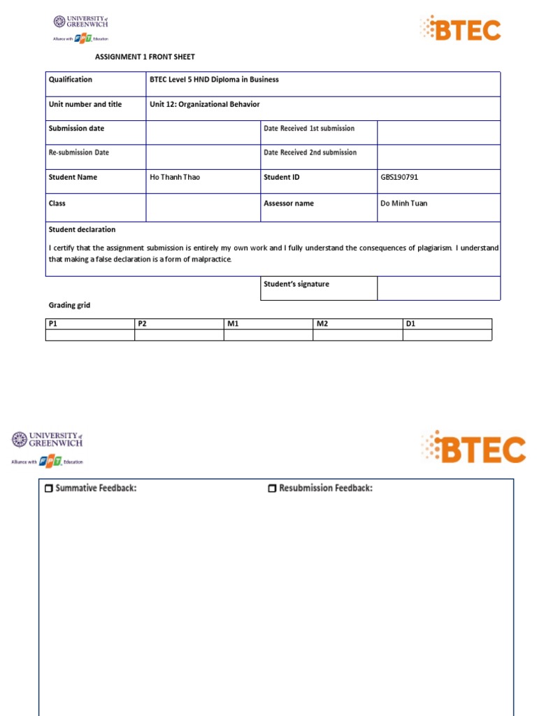 Date Received 1st Submission Re-Submission Date Date Received 2nd ...