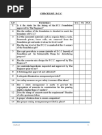Checklist-Block Masonry Work: Pre Block Masonary Checks | PDF