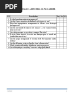 Checklist - PCC | PDF