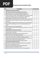 Checklist For Reinforcement | PDF | Technology & Engineering