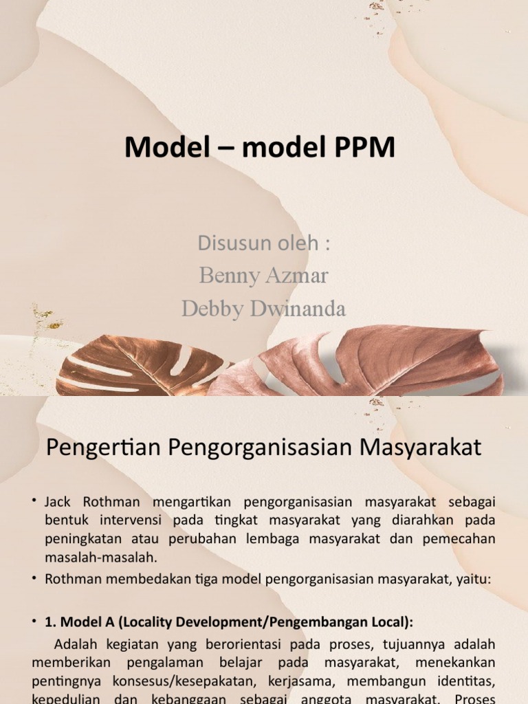 Model - Model PPM | PDF