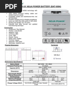 Amaron Quanta 65Ah Battery Specifications | PDF