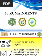 Project Proposal Nutrition Month | PDF | Food And Drink | Nutrition