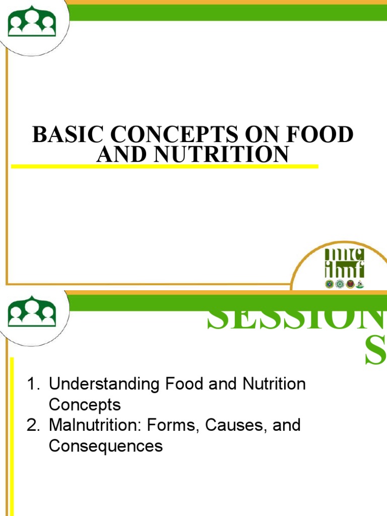 Basic Concepts On Food and Nutrition | PDF | Breastfeeding | Pregnancy