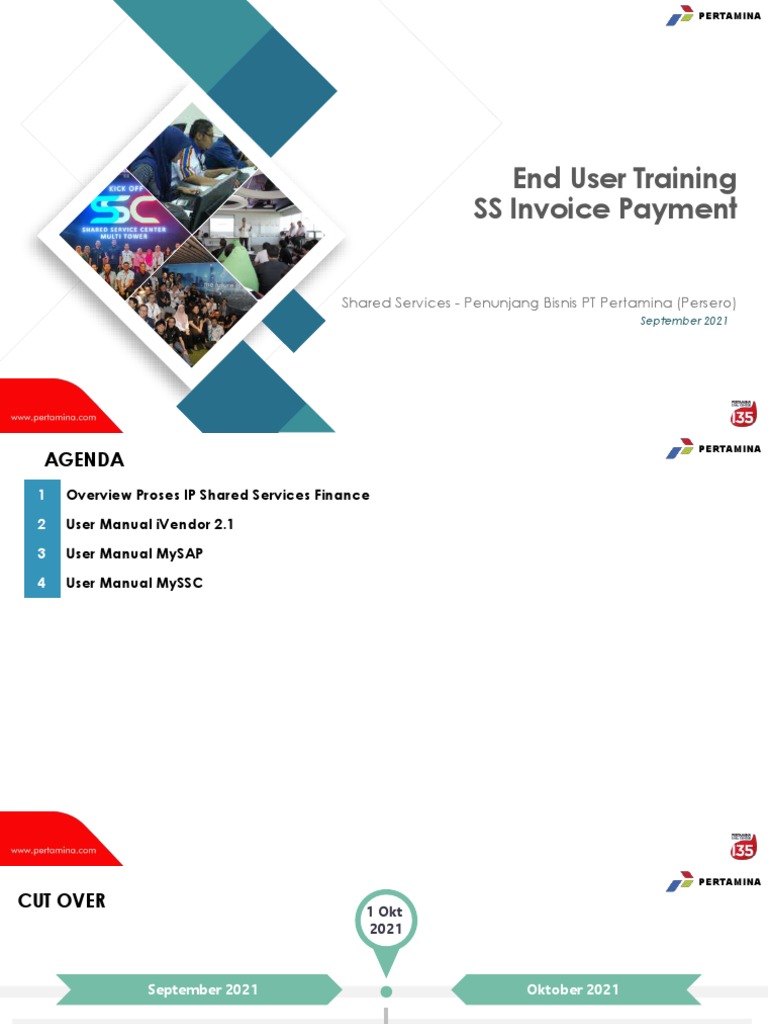 End User Training SS Invoice Payment: Shared Services - Penunjang ...