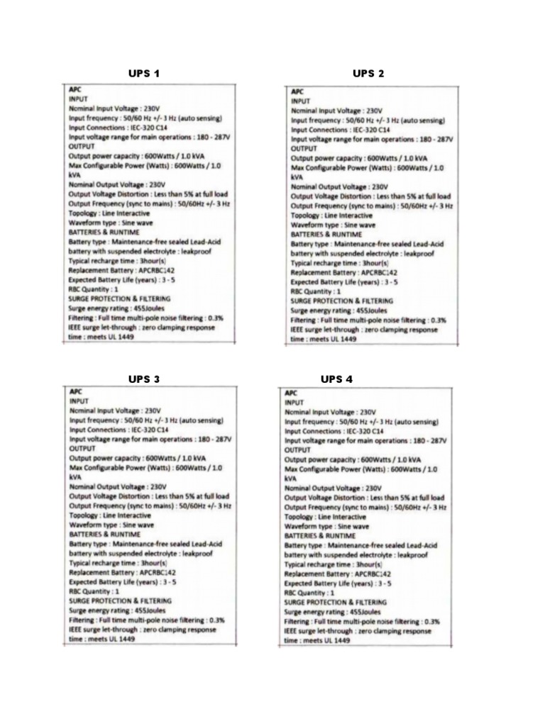 Ups 1ups 2 | PDF