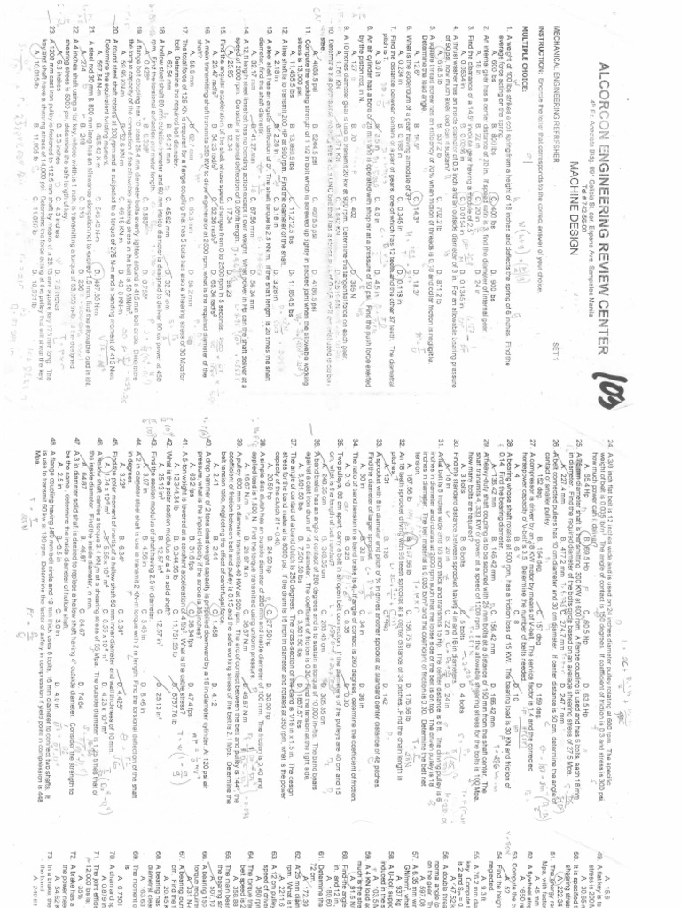 Alcorcon - Machine Design | PDF
