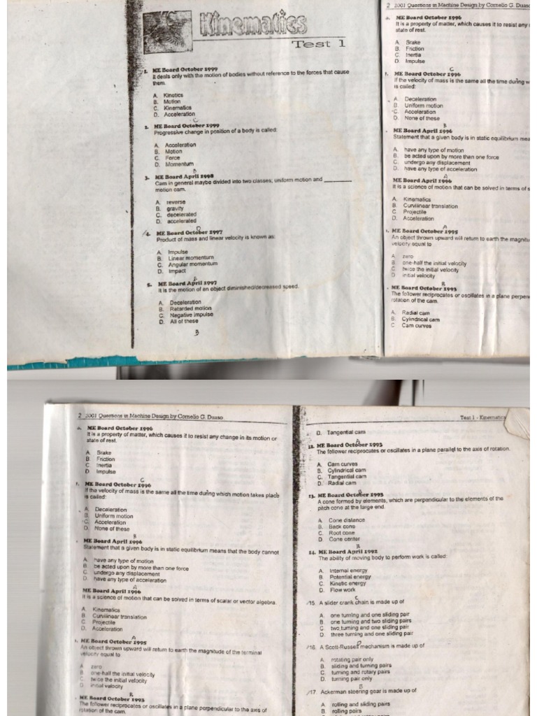 Machine Design Reviewer by Duaso | PDF