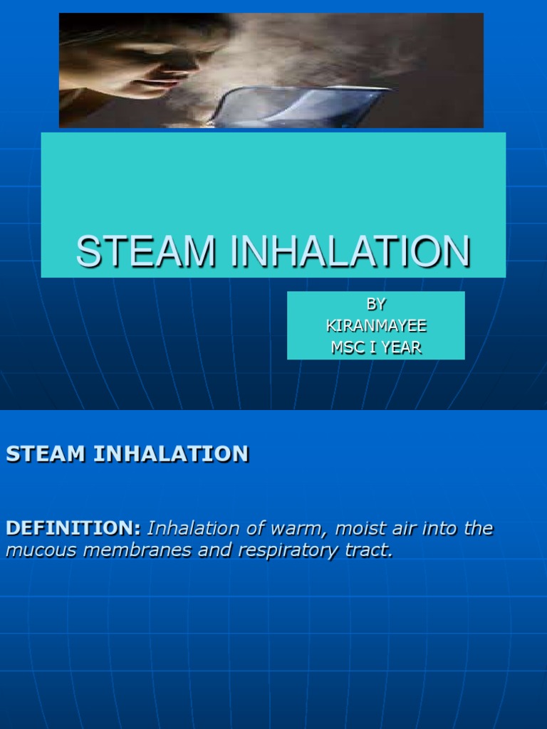 Steam Inhalation | PDF | Science & Mathematics