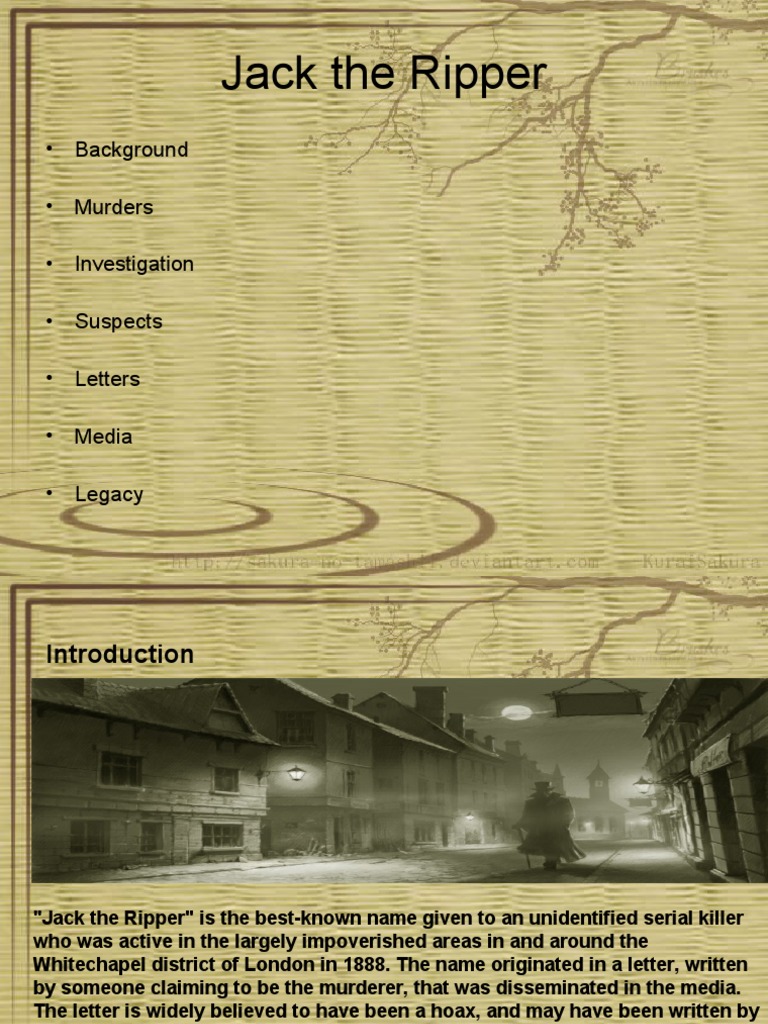 Jack The Ripper | PDF