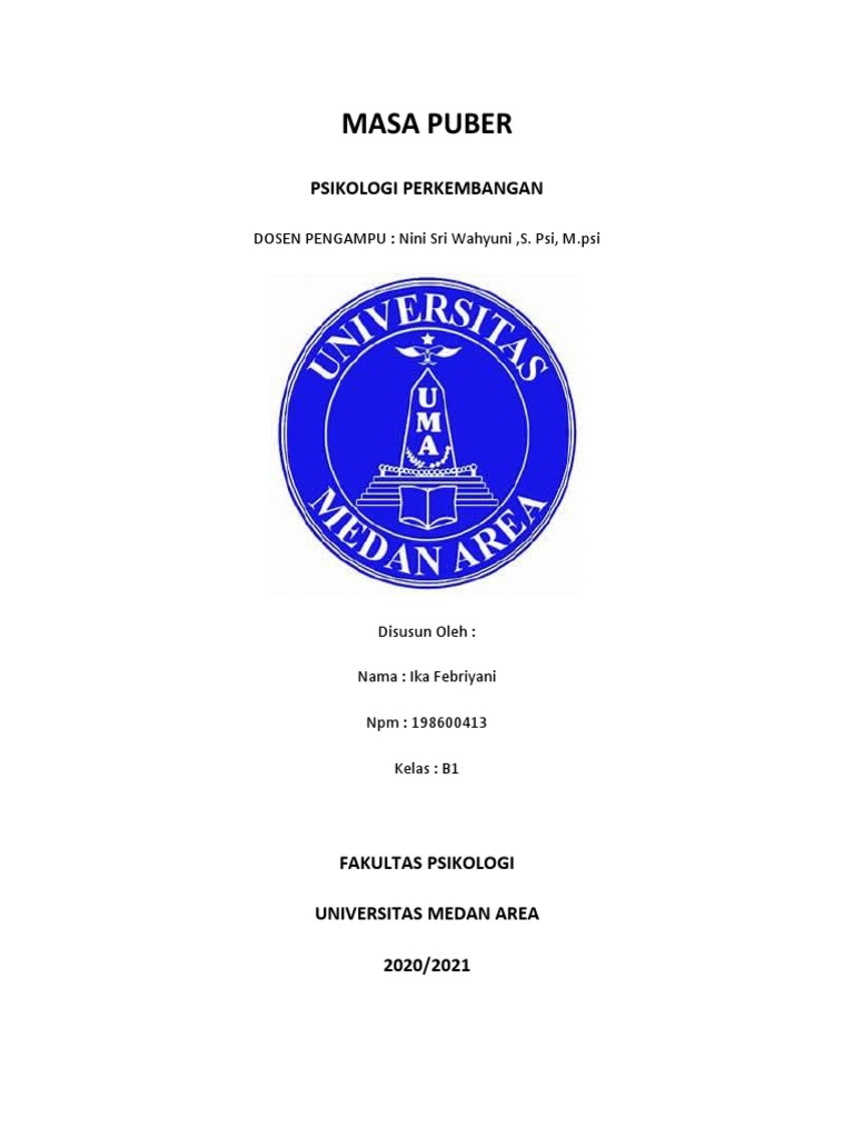 Bagi MASA PUBER-WPS Office | PDF | Kesehatan Holistik