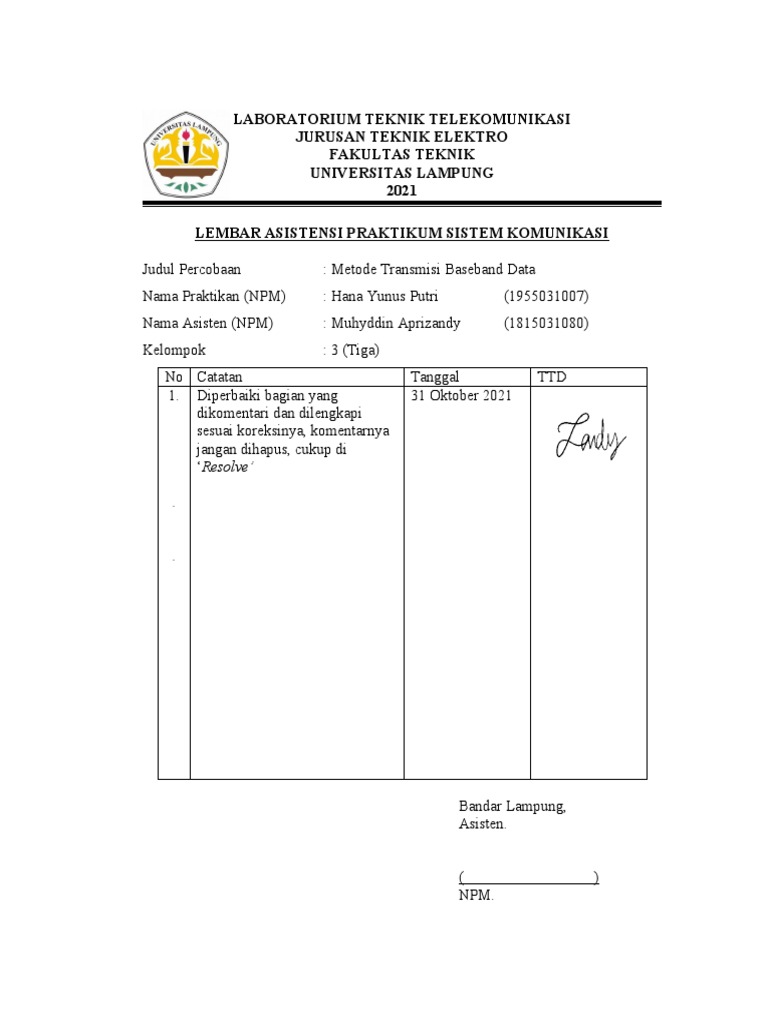 Metode Transmisi Baseband Data | PDF